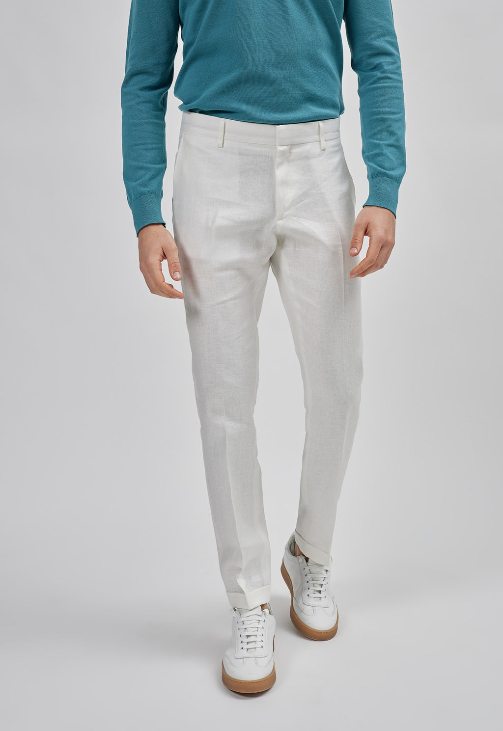 Pantalone in Lino Délavé – Sartoria Italiana - Massimiliano Sorvino